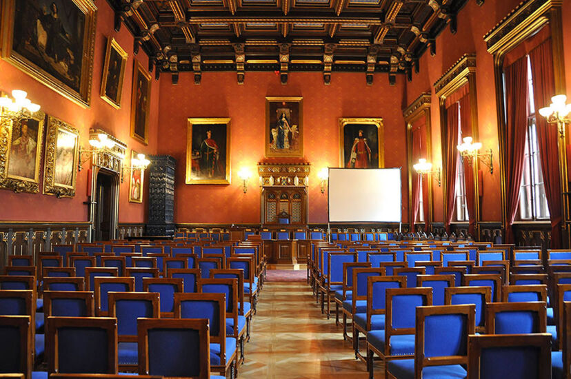 Aula w Collegium Novum UJ – konferencje.pl